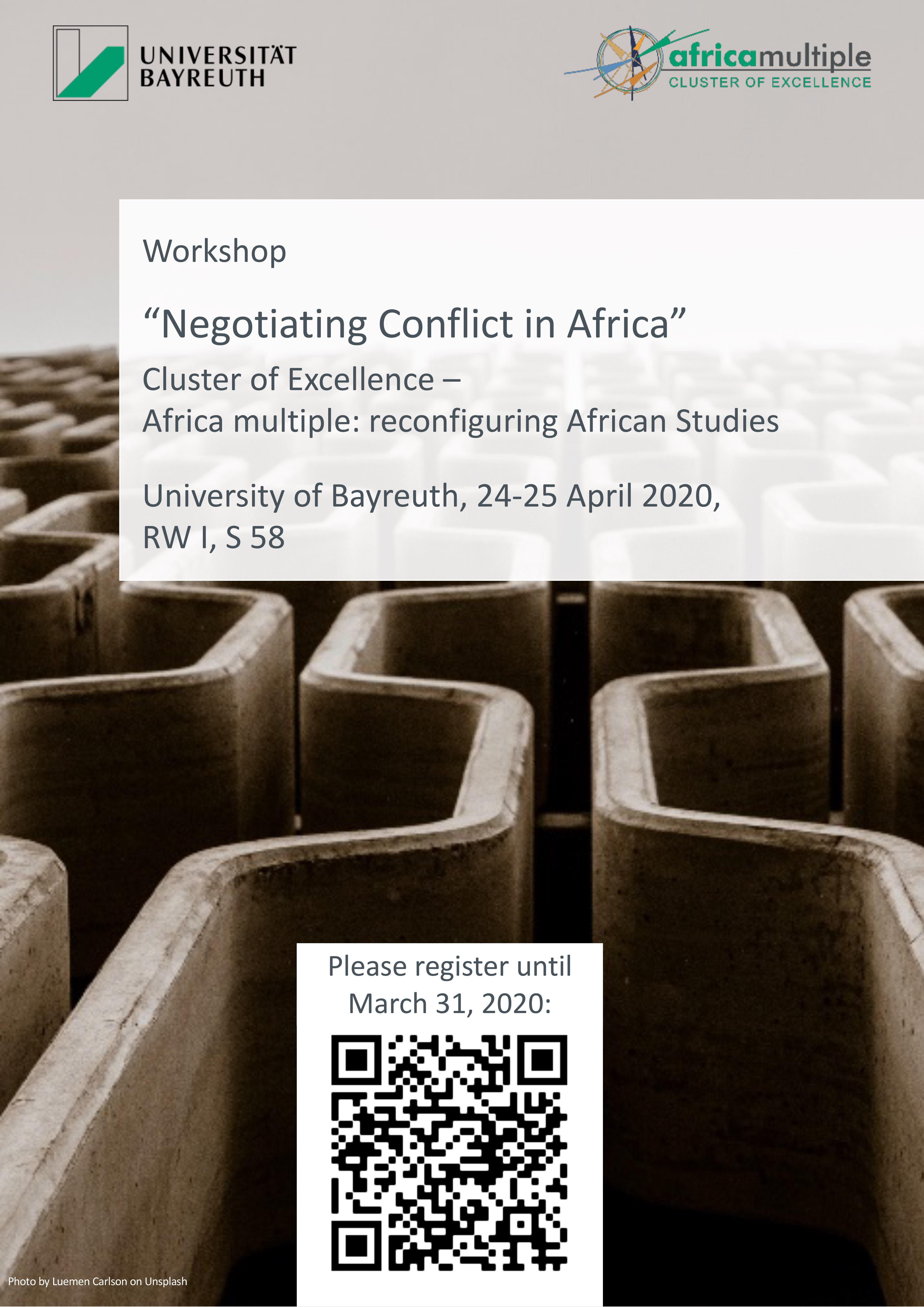 CANCELLED +++ Negotiating Conflict in Africa